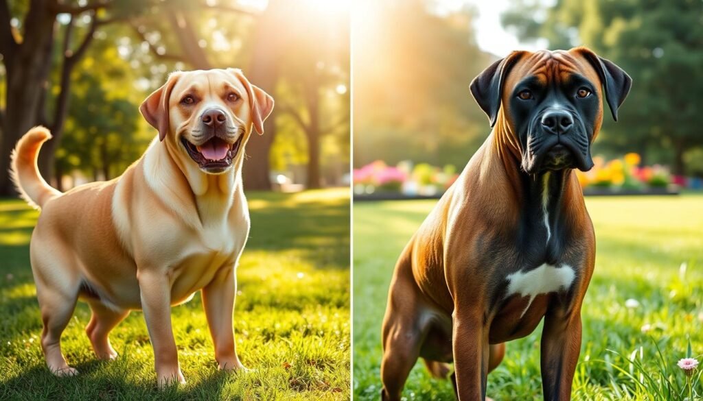 Labrador Retrievers vs Boxers: Breed Comparison Guide